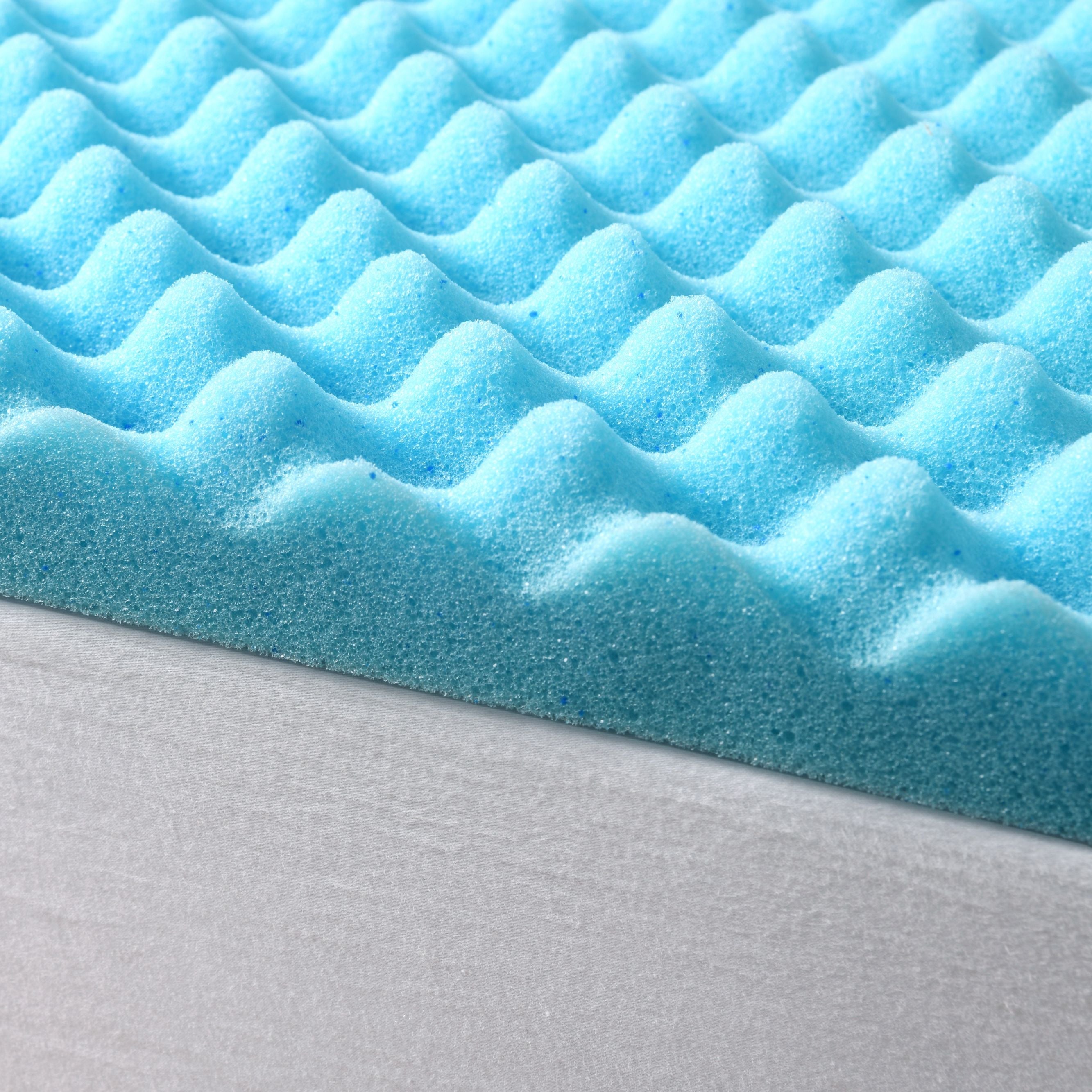 Gel Infused Convoluted Memory Foam Underlay – Dreamaker
